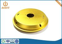 China Precision CNC Turning Milling Microwave Communication Equipment Parts Gold Plating 0.005mm Tolerance for sale
