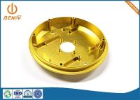 China Precision CNC Turning Milling Microwave Communication Equipment Parts Gold Plating 0.005mm Tolerance for sale