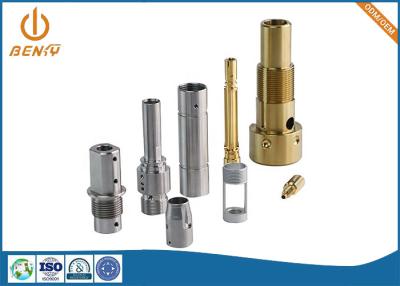 China CNC Precision Turning Parts Aluminum Stainless Steel Brass 0.003mm Tolerance for sale