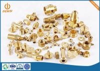 China Custom Precision CNC Machining Components Brass Aluminum Stainless Steel 0.005mm Tolerance for sale