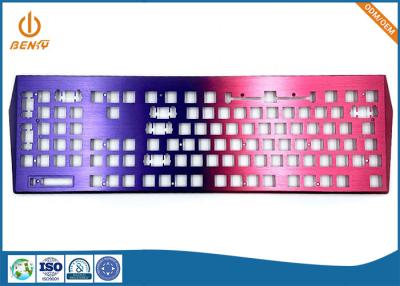 China CNC Machined Custom Aluminum Mechanical Keyboard Case OEM Factory 6061-T6 for sale