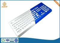 China Custom CNC Aluminum Mechanical Keyboard Case 60% 80% 100% Key Weight Brass Aluminum for sale