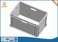 China Custom ABS PC POM PMMA PA6 Plastic Injection Mold For Turnover Box for sale