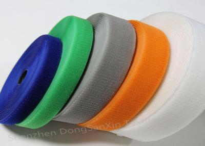 China Skid Resistant 25 Meter Roll Unbrushed Nylon Loop Fastener Custom Shape 20mm Width for sale
