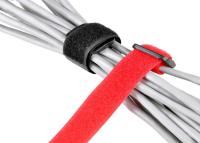 China 100% Nylon Hook and Loop Fastener Straps OEM Reusable Cable Ties 50mm Width for sale