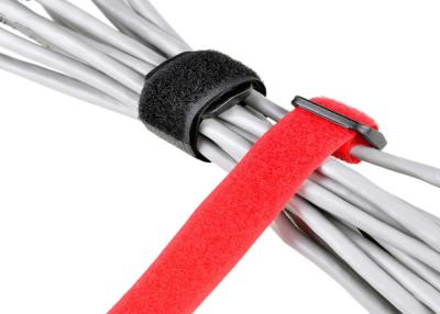 China 100% Nylon Hook and Loop Fastener Straps OEM Reusable Cable Ties 50mm Width for sale