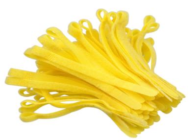 China Reusable Nylon Hook and Loop Cable Ties 50pcs 8mm Width for Cable Management for sale