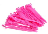 China 100% Nylon Hook and Loop Cable Ties Reusable Adjustable 100 Pcs Pack Red for sale