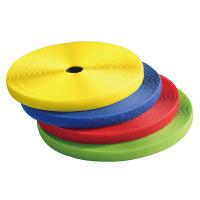 China 70% Nylon 30% Polyester Hook and Loop Fastening Tape for Hats 25m Roll Sew On for sale