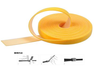 China OEM 10mm nylon Hook And Loop Plant Tie Tape double sided velcro tape for sale
