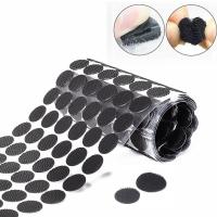 China Custom 12mm Dia Self Adhesive Hook and Loop Dots with High Temperature Resistance and Custom Shape Options for sale
