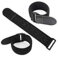 China Heavy Duty Anti-Slip Elastic Hook and Loop Strap 50mm x 1m for Cord Management for sale