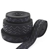 China 50mm Width 20 Yards Anti-Slip Elastic Hook and Loop Strap for Luggage Bags for sale