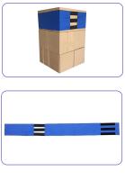 China Reusable 50mm*5000mm Sew On Velcro Tie Down Straps Nylon Cargo Straps for sale