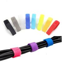 China Any Color Multifunction Hook And Loop Cable Ties Strap With Customer Logo for sale