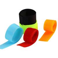 China Any Color Multifunction Hook And Loop Cable Ties Strap With Customer Logo for sale