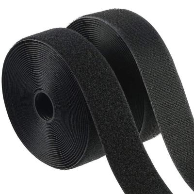 China Sew On Hook and Loop Tape 38mm Wide Nylon Velcro Fastener Strong Tension for sale