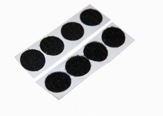 China Die Cutting Strong Sticky Self Adhesive Hook and Loop Dots Tape Roll For Wall Decoration OEM for sale