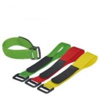 China Waterproof Cable Wrap Hook and Loop Straps 100% Nylon Reusable Cord Ties 50mm for sale