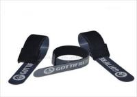China Reusable Double Sided Hook and Loop Cable Ties Nylon Strap 2cm Width Custom Logo for sale