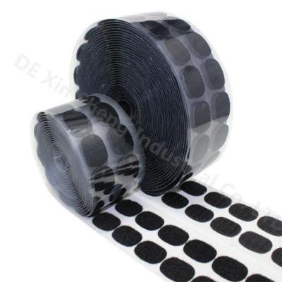 China SGS 25 Meter/Roll Nylon Hook And Loop Dots Self Adhesive For Furniture for sale