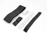 China 20mm Width Elastic Hook and Loop Strap for Raincoat Multi Purpose Nylon Polyester for sale