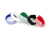 China Reusable Hook and Loop Cable Ties 2cm Width Adjustable OEM Custom Colors for sale