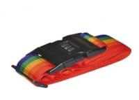 China Random Color 50mm Width Lockable Luggage Straps	Luggage Belt Strap for sale