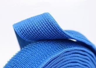 China Black Elastic Reusable Velcro Cable Ties 50mm x 2m Sticky Back Hook and Loop Tape for sale