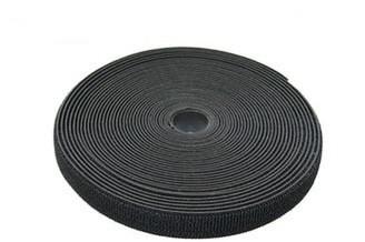 China Nylon Polyester Elastic Hook and Loop Strap 20mm Width Durable Custom Colors for sale