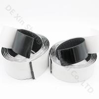 China 20mm Self Adhesive Hook And Loop Tape Black  2 Inch Rolls Hot Melt Glue for sale