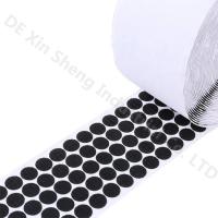 China Customized Self-Adhesive Hook and Loop Dots 2500 Times Peeling Heavy Duty Nylon Fastener for sale
