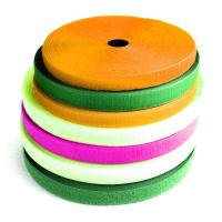 China 100% Nylon Double Sided Sew On Hook and Loop Fastening Tape 25mm Width 25m Roll for sale