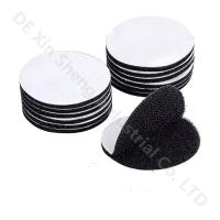 China Fire Retardant Velcro Hook And Loop Coins For Supermarket  50m/Roll for sale