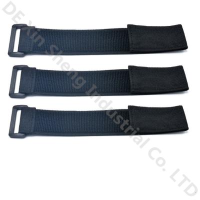 China ROSH Elastic Hook and Loop Straps with Metal Buckle 50mm x 25m Roll for sale