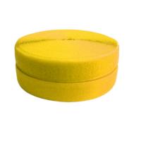 China Waterproof 80mm Nylon Hook And Loop Fasteners 50yards/Roll Yellow Velcro Tape for sale