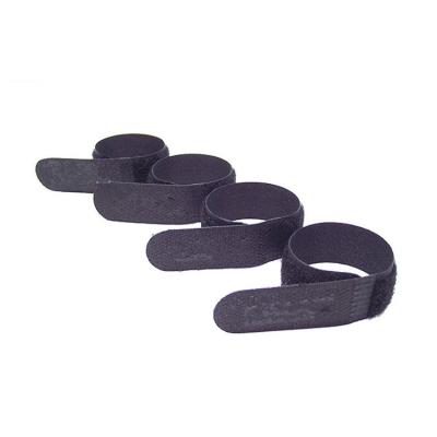 China 100% Nylon Hook and Loop Cable Ties 20x200mm Eco Friendly Reusable Wire Straps for sale