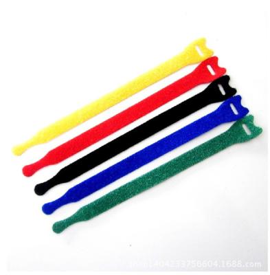 China Mushroom Head T shape Hook And Loop cable tie , Eco - Friendly Double Sided  Straps for sale