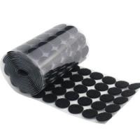 China Self Adhesive Hook and Loop Dots 110mm 60% Nylon Heavy Duty Custom Shape for sale