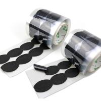 China Eco Friendly Self Adhesive Hook and Loop Dots 2500 Times Peeling Nylon Fasteners for sale