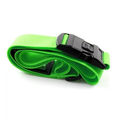 China Custom Printed 2 Inch Nylon Luggage Straps Travel Belt with Buckle 25mm for sale