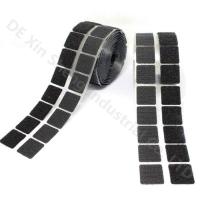 China High Strength 110mm Width Hook And Loop Squares With Strong Sticky Adhesive for sale