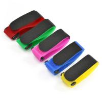 China Reusable 25m/Roll Hook And Loop Buckle Strap ROSH Nylon Velcro Straps for sale