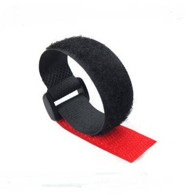 China 50mm Width Hook And Loop Cinch Straps Industrial Velcro Straps Reusable for sale