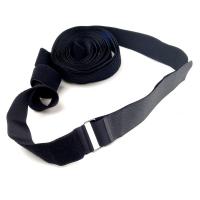 China 100%nylon ROSH Hook And Loop Strap Metal Buckle velcro tie down strap with logo printed for sale