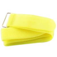 China Industrial Hook and Loop Straps 50mm Width 25m Roll Metal Buckle Reusable Cable Ties for sale