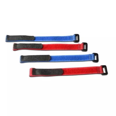 China Adjustable 50mm Width Hook and Loop Cable Strap 25m Roll 60% Nylon Reusable Tie for sale