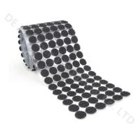 China 110mm Width Hotmelt Glue Hook And Loop Dots 50yards/Roll Any Color for sale