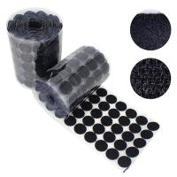 China Self Adhesive Hook and Loop Dots 60% Nylon Eco Friendly Heavy Duty 2500 Times Peeling for sale
