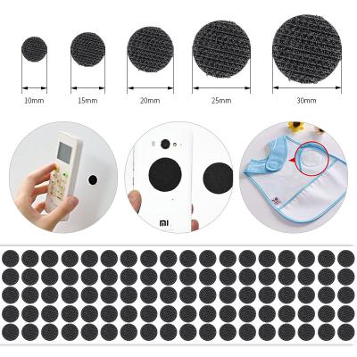 China 50 Yards/Roll Hook And Loop Coins 12mm Dia For Decorative Random Color for sale